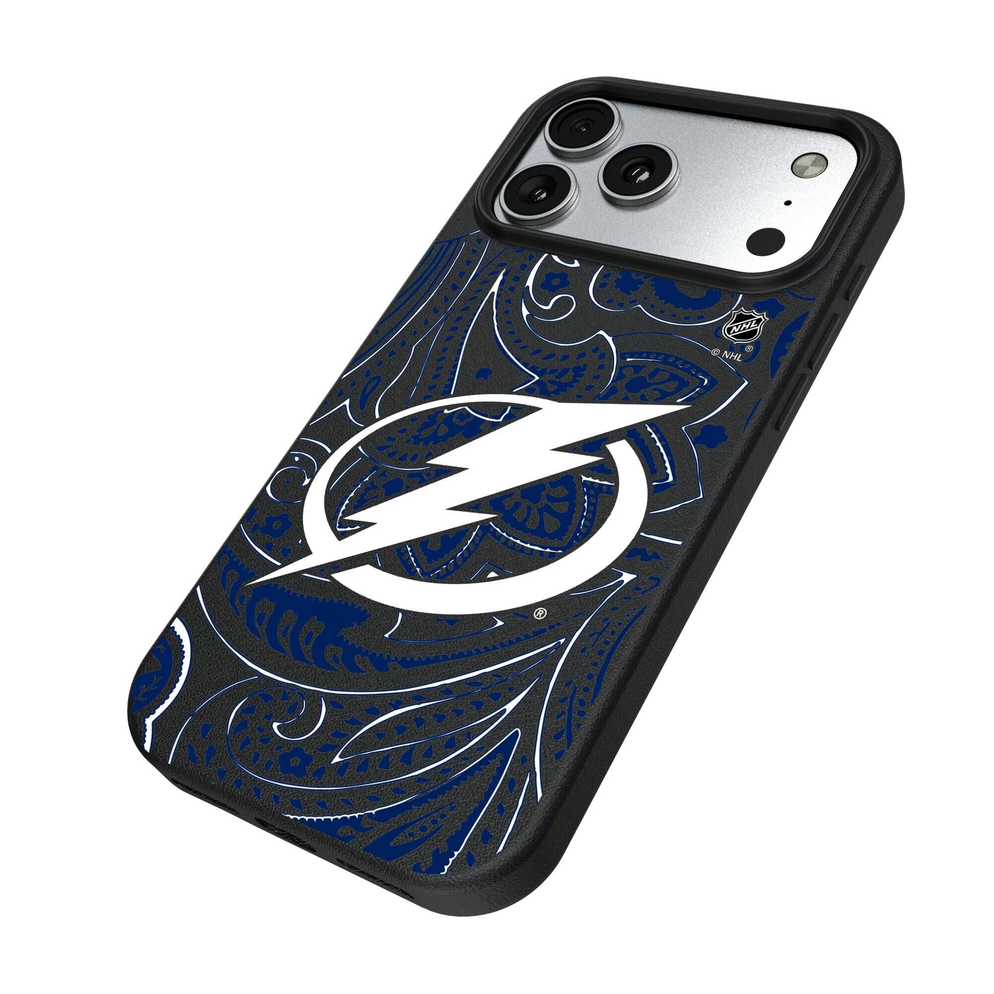 Keyscaper NHL Tampa Bay Lightning Paisley iPhone Magnetic Bump Case 15 ...