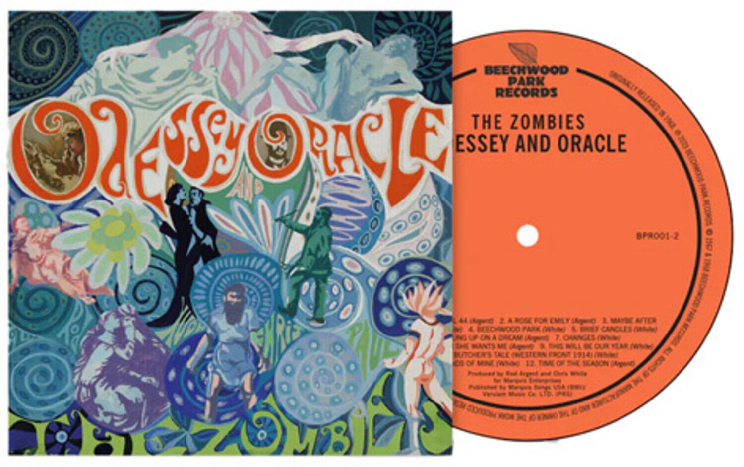 The Zombies Odessey And Oracle (Mono Remastered) COMPACT DISCS [CD ...