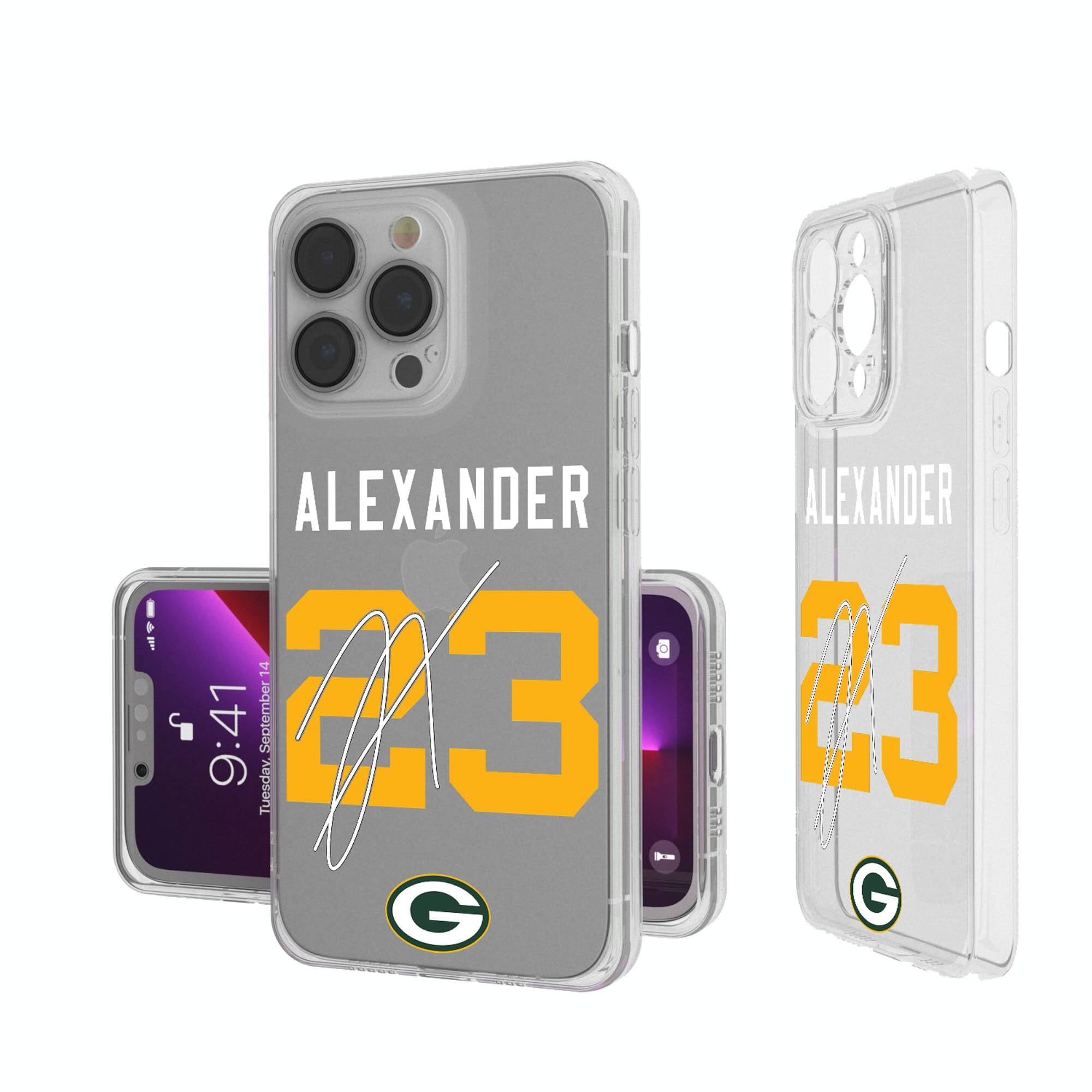 Keyscaper NFL Jaire Alexander Green Bay Packers iPhone Clear Case 15 ...