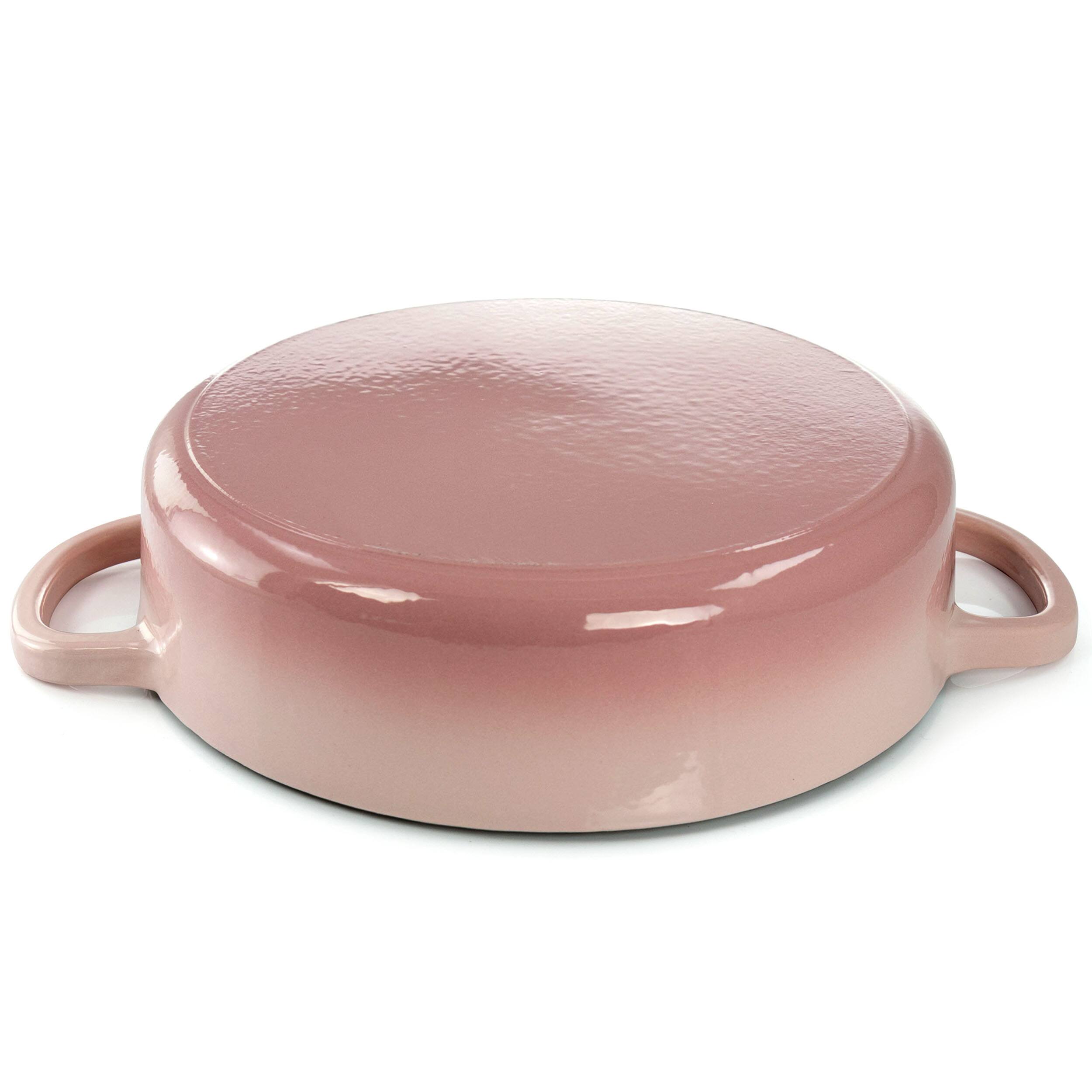 Crock Pot Crock Pot Artisan 5 Quart Round Enameled Cast Iron Braiser ...