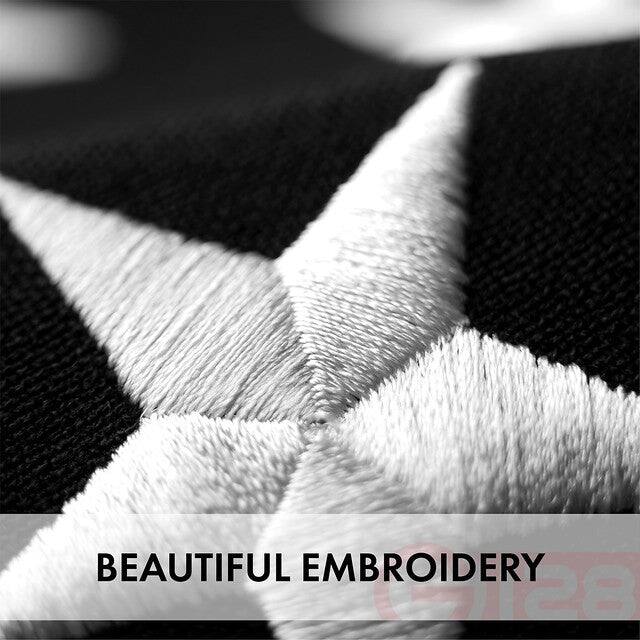 G128 Thin Blue & Thin Red Line 2.5x4 ft 2 Pack Heavyweight Embroidered ...