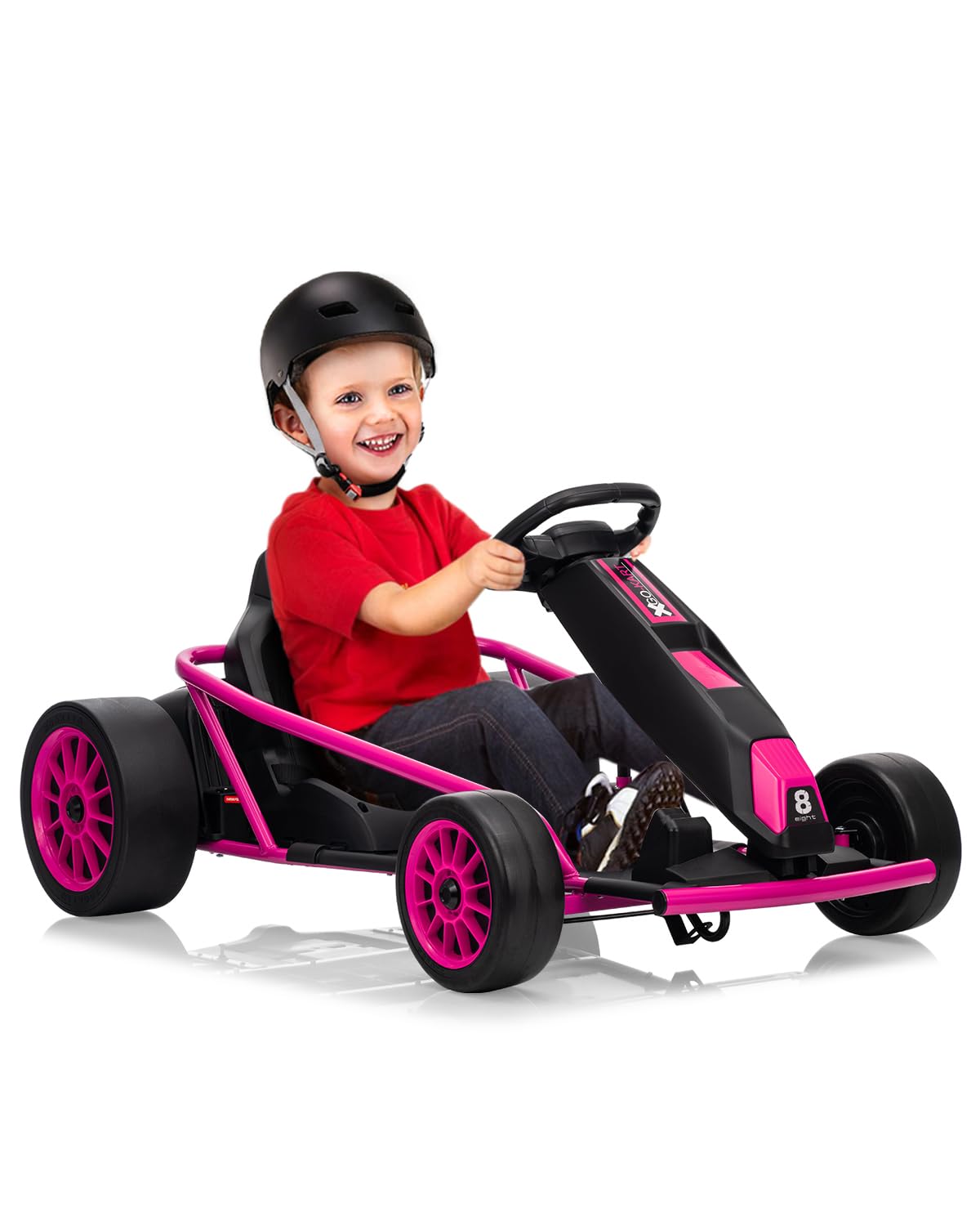 Acekool 24V 9Ah Kids Ride On Go Kart Toy,High Speed 8.1MPH Drifting Car ...
