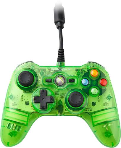 PowerA Mini Pro EX Controller for Xbox 360 Green CPFA010027 - Best Buy