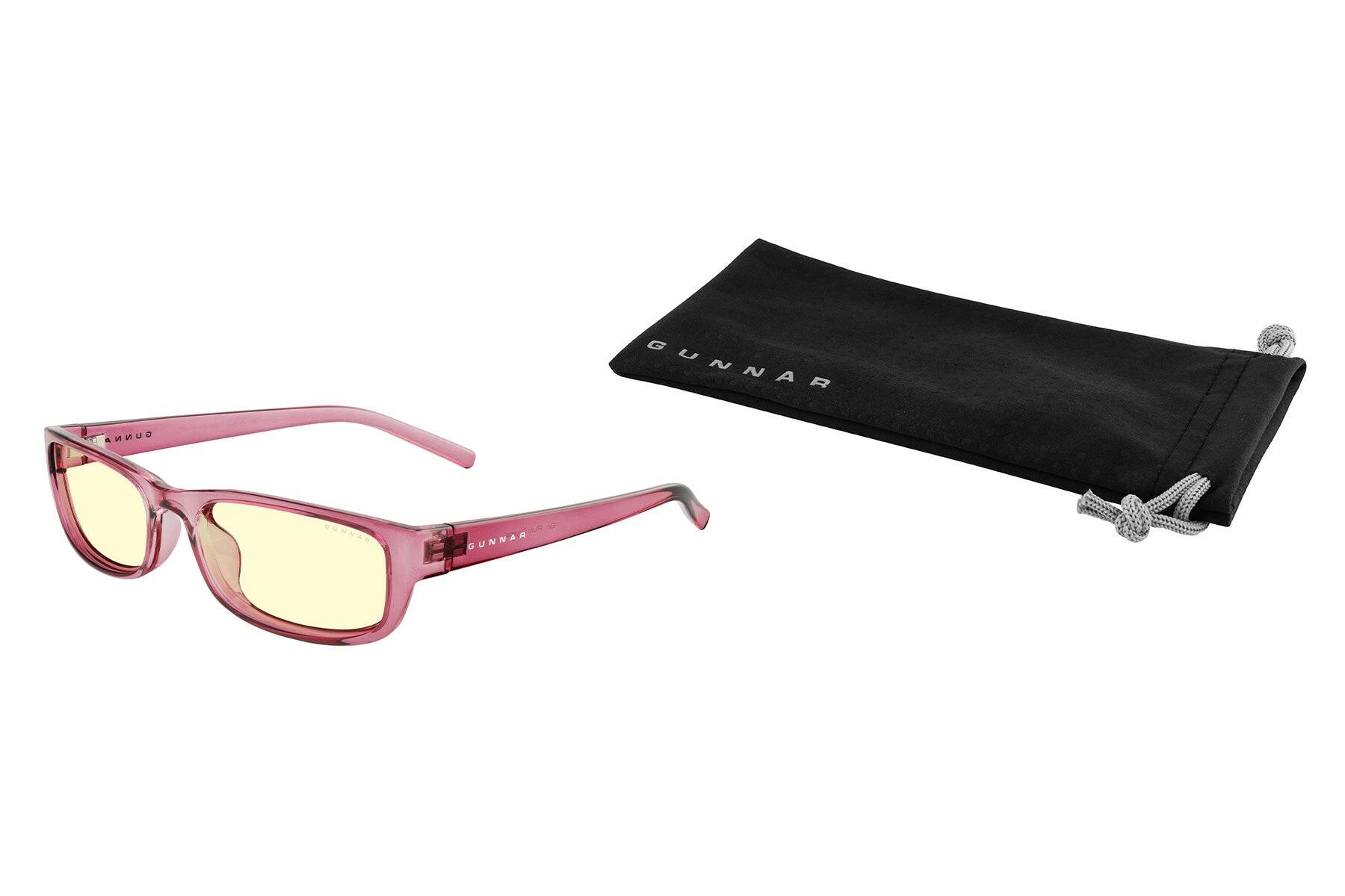 GUNNAR Womens Computer Glasses Elin, Clear Lens Blue Light Blocking, Releive Dry Eye, Anti Glare ...