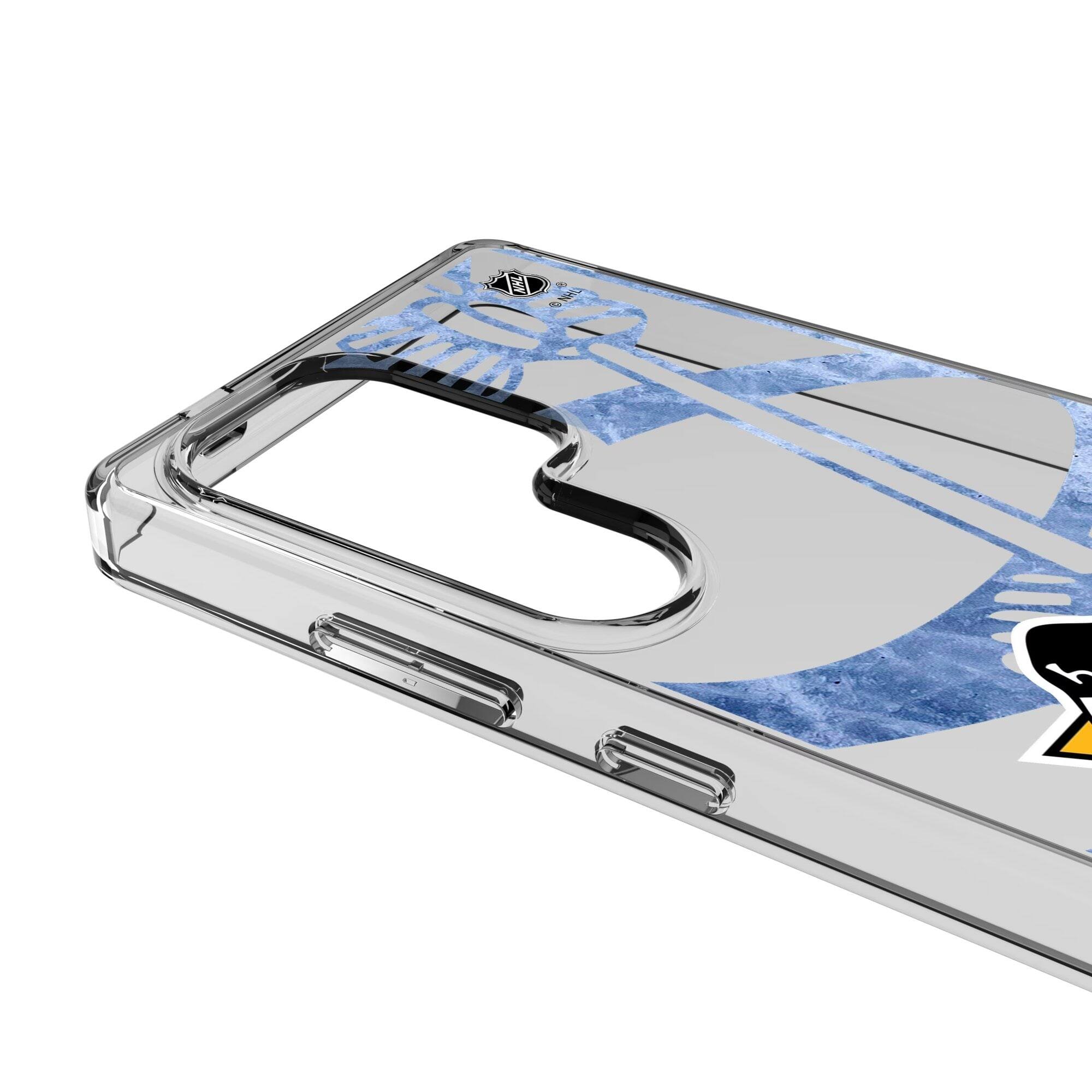 Keyscaper NHL Pittsburgh Penguins Galaxy Clear Ice Case S24 Multicolor ...