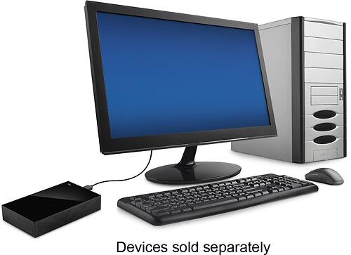 Best Buy: Seagate Backup Plus Desktop 2TB External USB 3.0/2.0 Hard ...