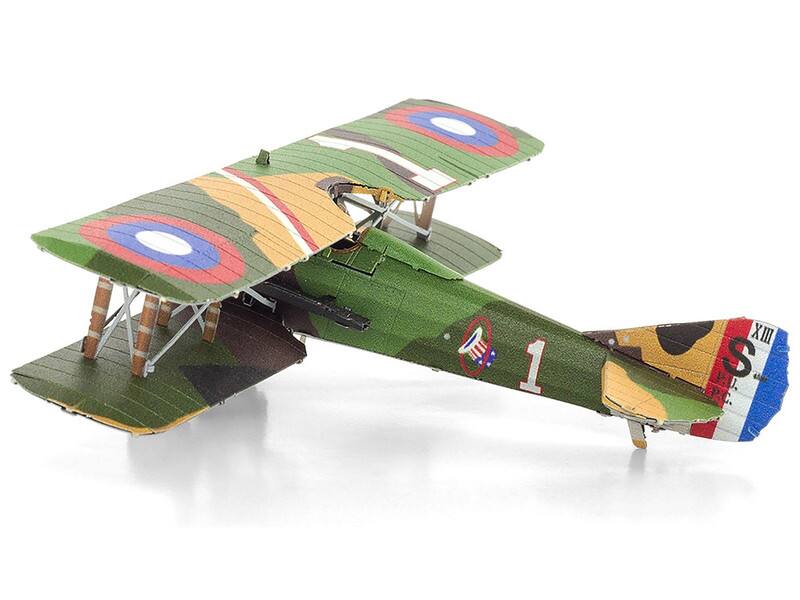 Model Kit SPAD S.XIII Fighter Aircraft "World War I" French Air Force ...
