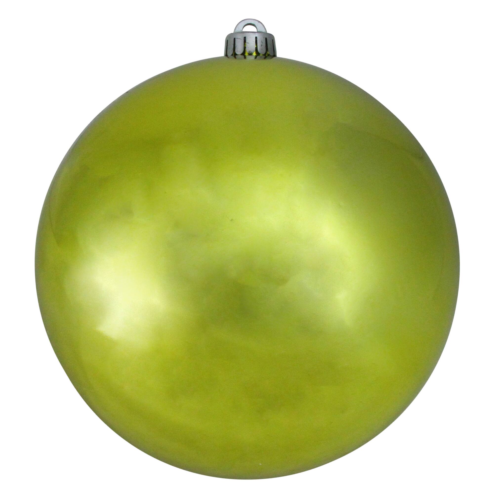 Northlight Shiny Shatterproof Commercial Christmas Ball Ornament 8 ...