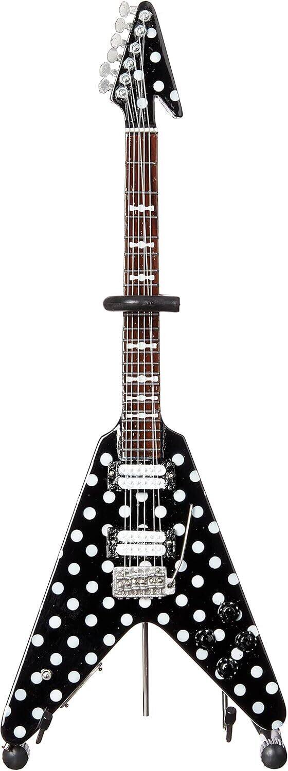 Axe Heaven Randy Rhoads Randy Rhoads Harpoon Polka Dot V Mini Guitar ...