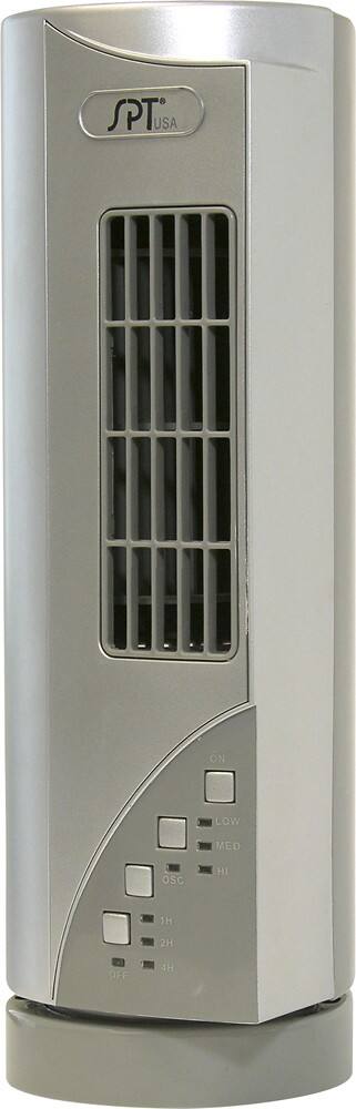 Best Buy: SPT Mini Tower Fan Silver SF-1530I