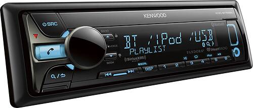 Best Buy: Kenwood CD Built-In Bluetooth Car Stereo Receiver Black KDC ...