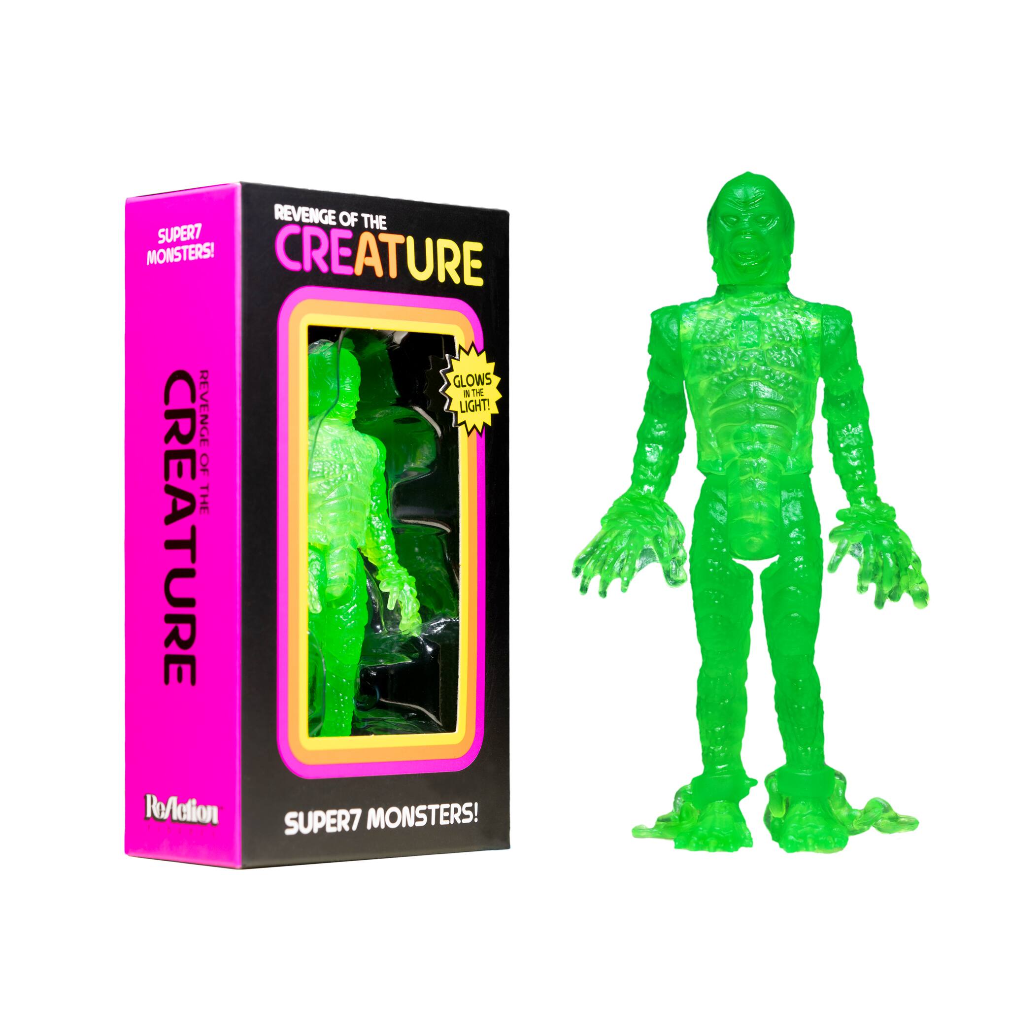 Best Buy: Super7 ReAction 3.75 in Plastic Universal Monsters Action Figure Luminators Creature ...