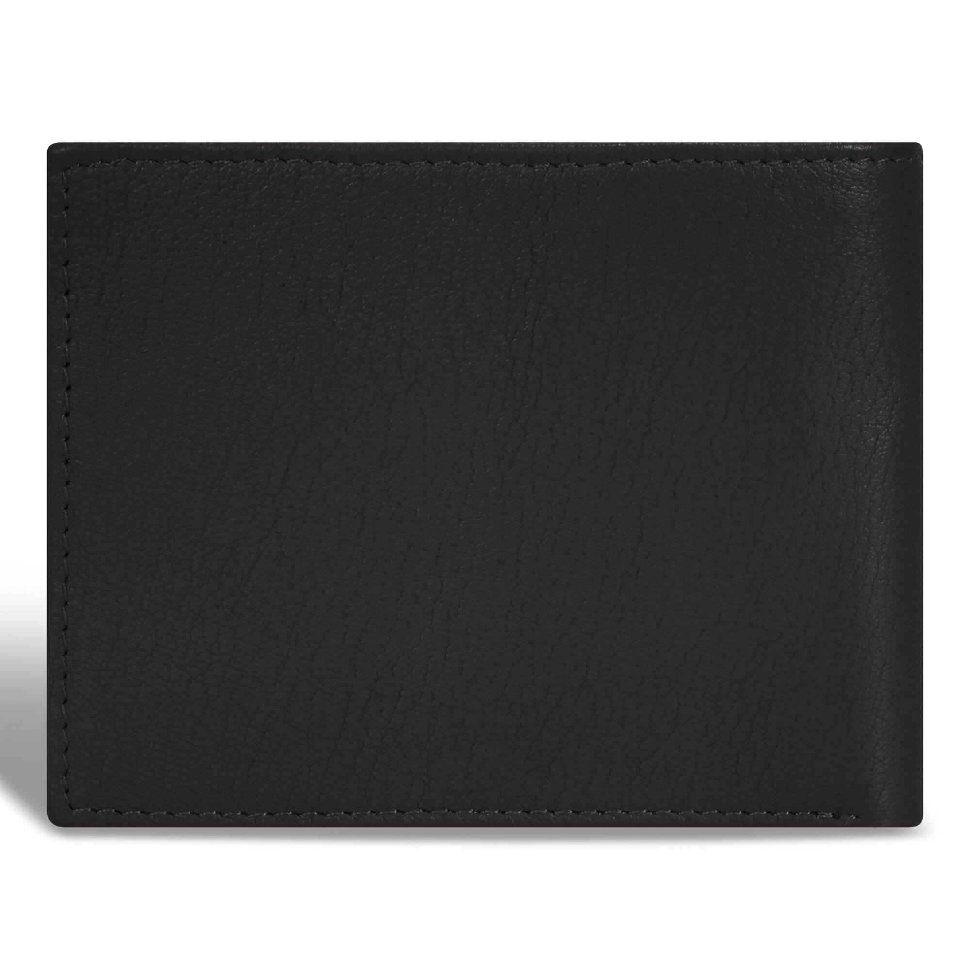 Champs Onyx Collection Leather Top Wing Wallet Black OB-502-BLACK (TOP ...