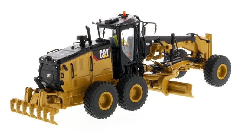 CAT Caterpillar 14M3 Motor Grader with Operator "High Line Series" 1/50 ...