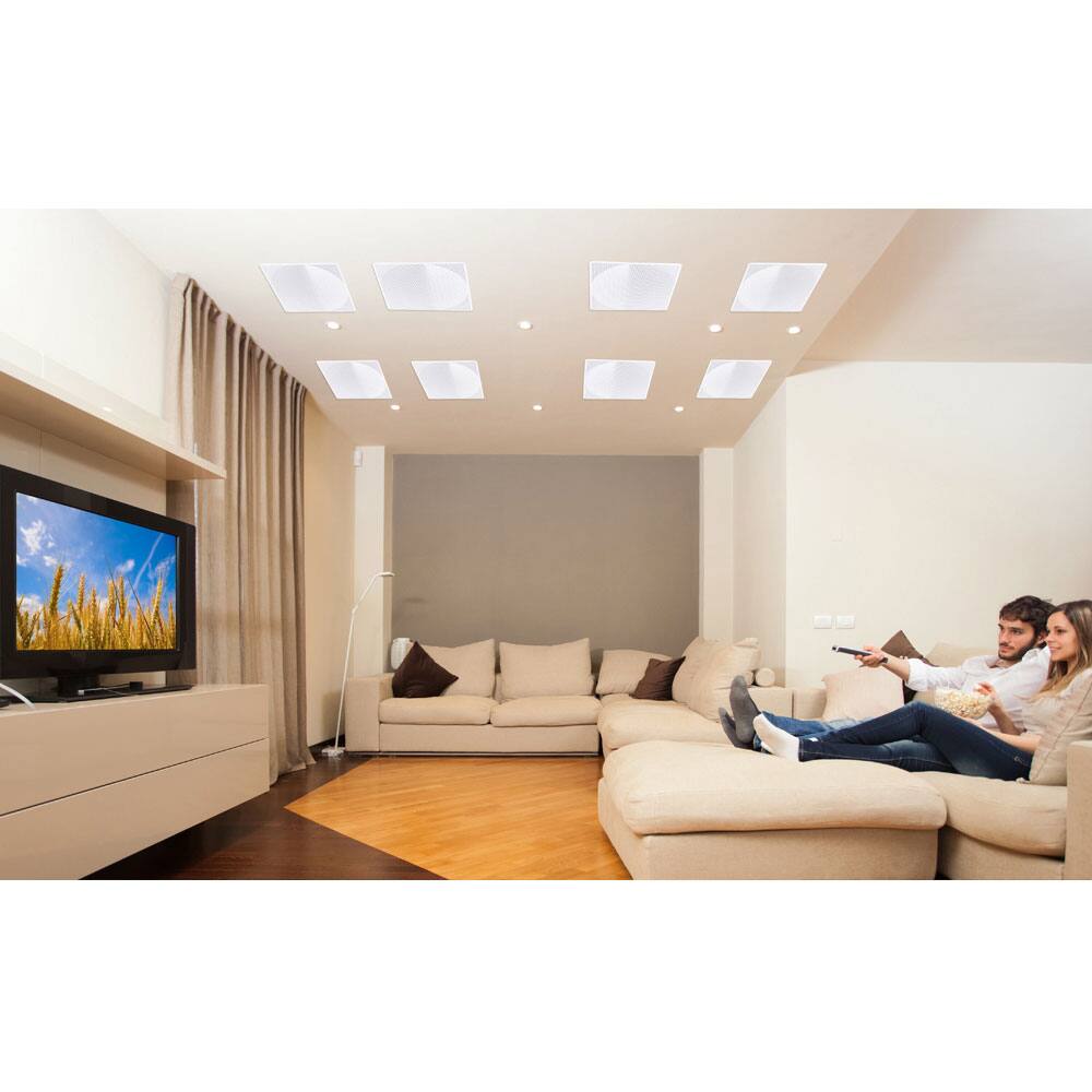 PYLE 6.5'' Home In Wall / Ceiling Speakers Black PDIC66 - Best Buy