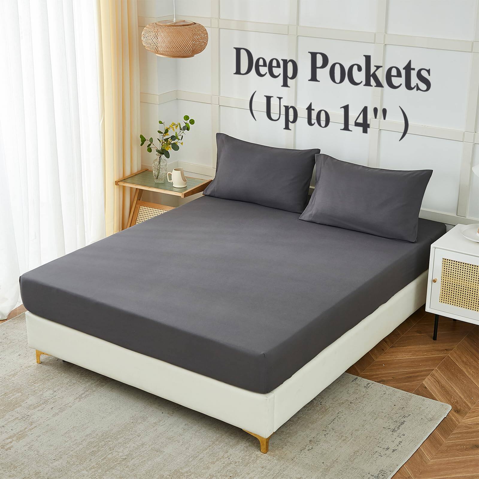 Dapper Styles California King Sheet Sets Cal Sheets Set Hotel Luxury ...