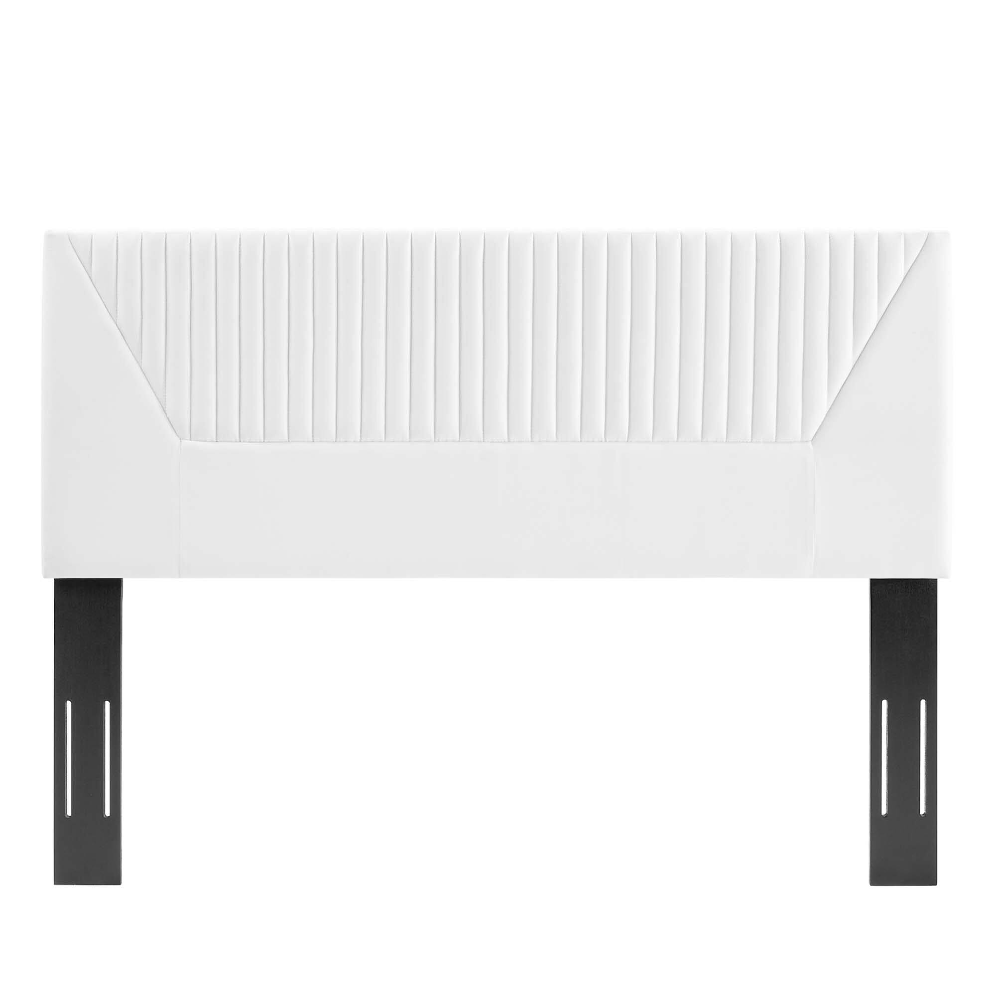Patience Channel Tufted Performance Velvet Full/Queen Headboard by ...
