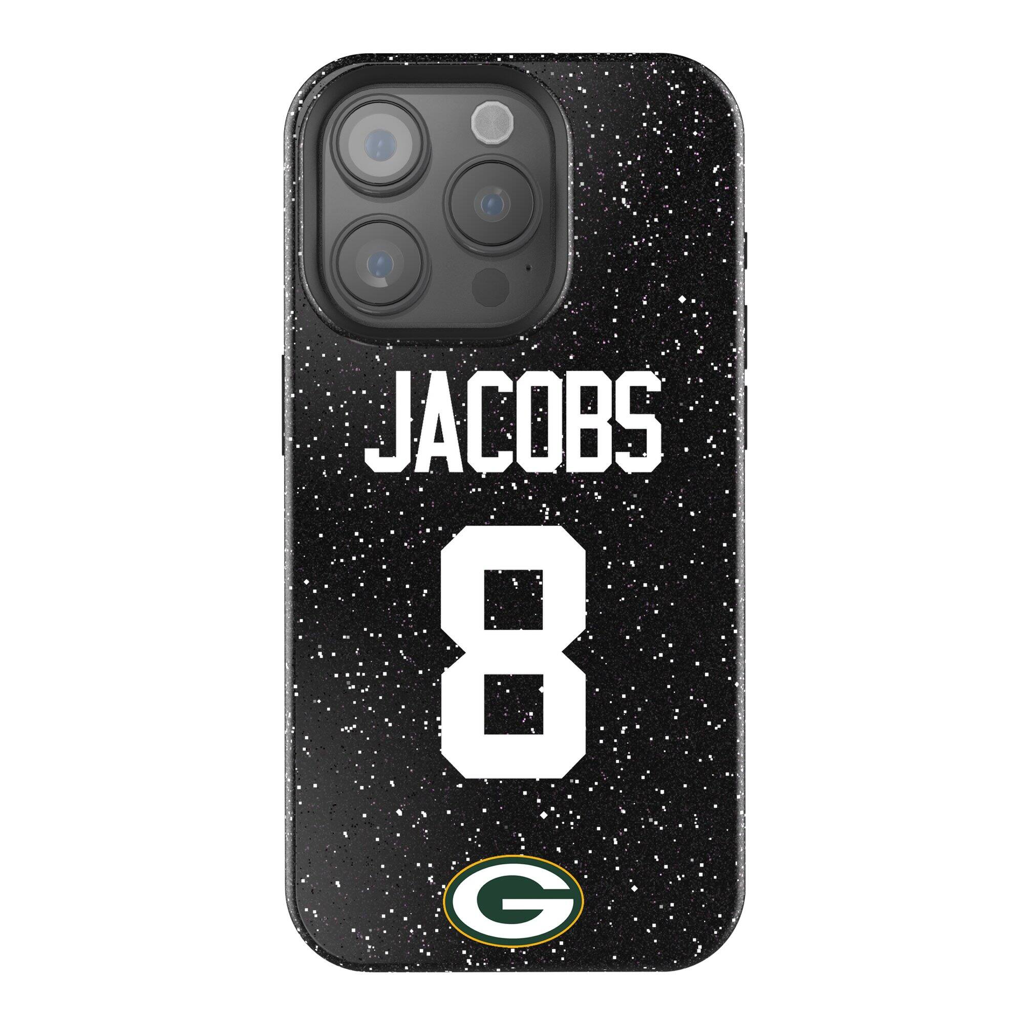 Keyscaper NFL Josh Jacobs Green Bay Packers Bling iPhone Case 16 Plus ...