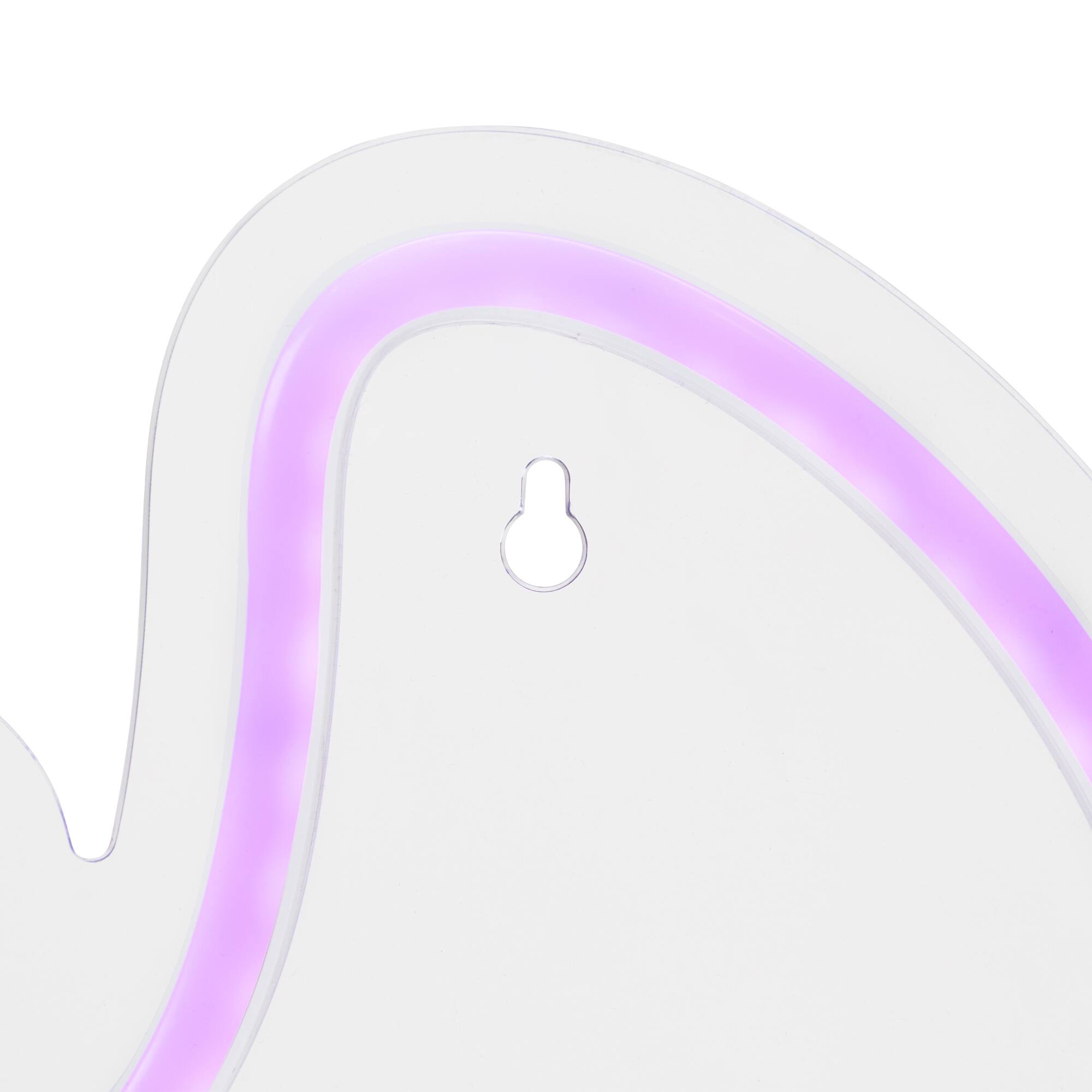 Northlight LED Neon Lighted Halloween Bat Wall or Window Decoration 15 ...