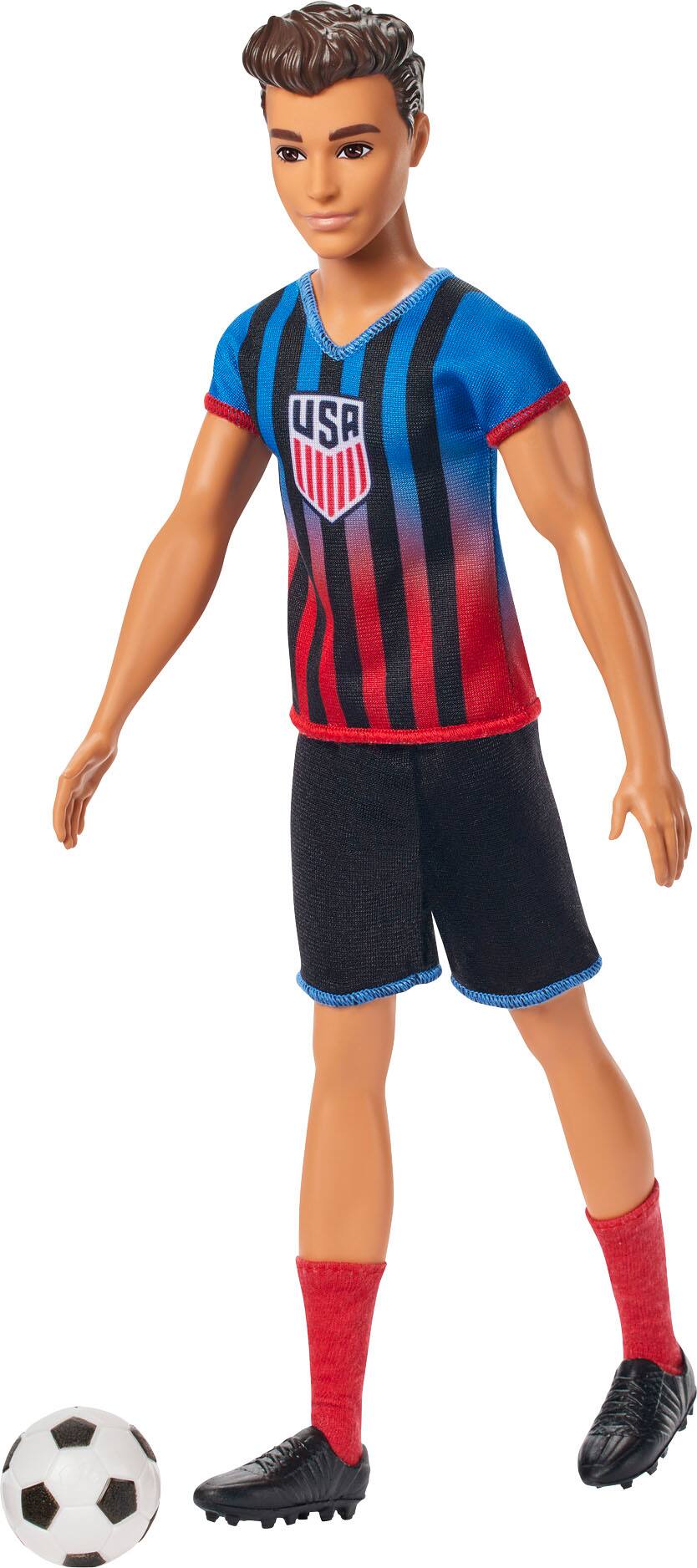 Barbie USSF Soccer Fashion 11.5" Ken Doll JMX50 - Best Buy