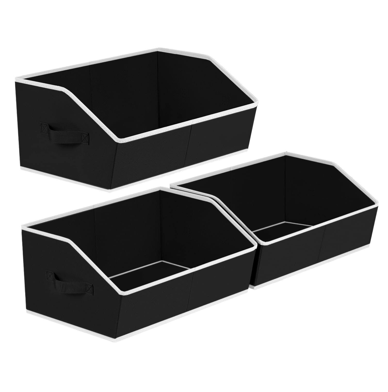Dazzling Pops Closet Organizers and Storage Bins 8 Pack Trapezoid ...