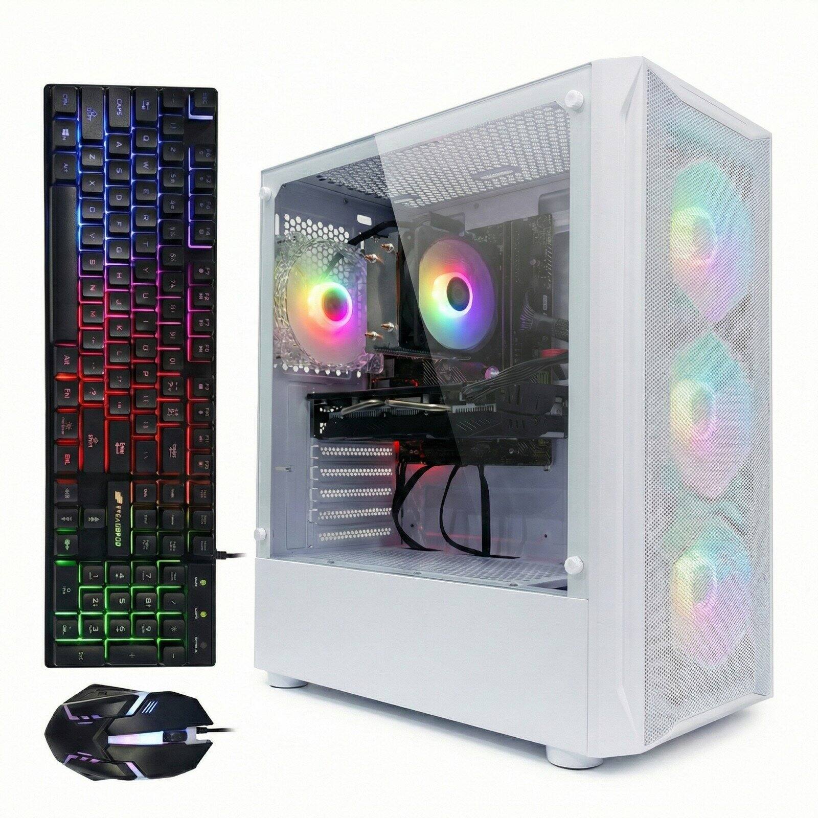 STGAubron Gaming Desktop PC, Intel Core i7 up to 3.9G, 32G RAM, 1T SSD ...