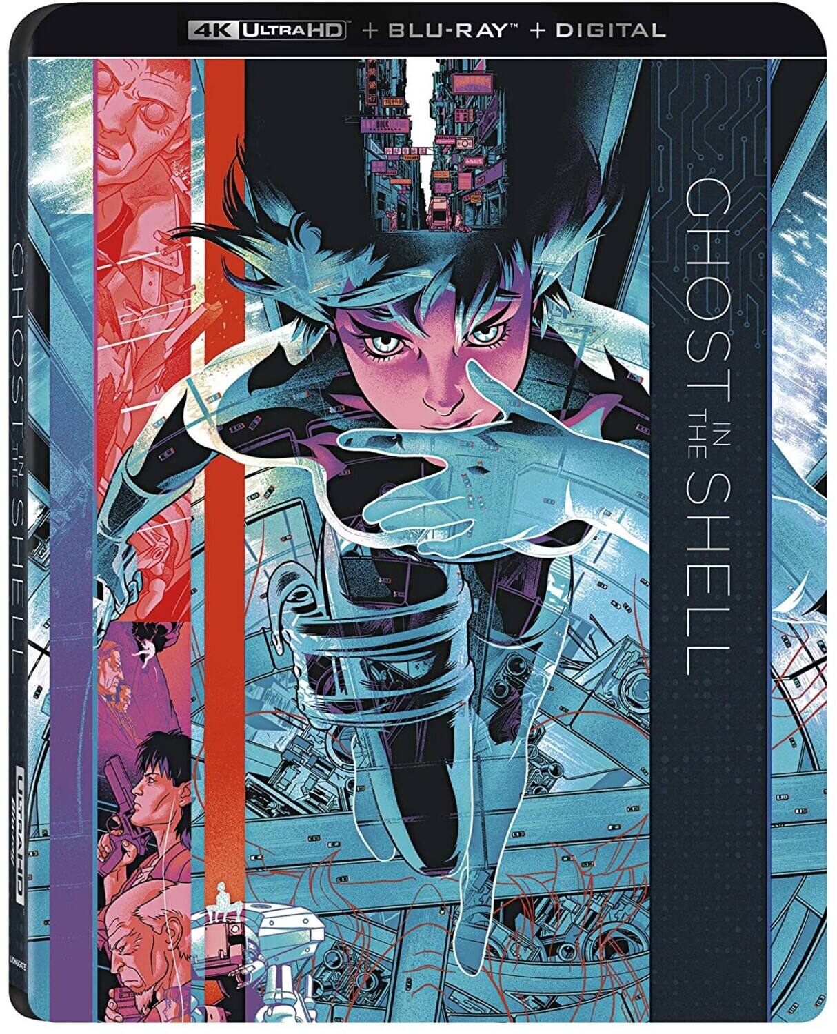 Ghost in the Shell 4K Blu Ray [Standard] [4K Ultra HD Blu ray] - Best Buy