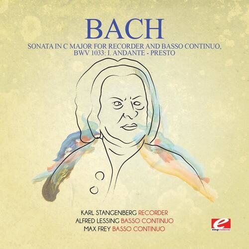 J.S. Bach Sonata C Major for Recorder & Basso Continuo BWV 1 COMPACT ...