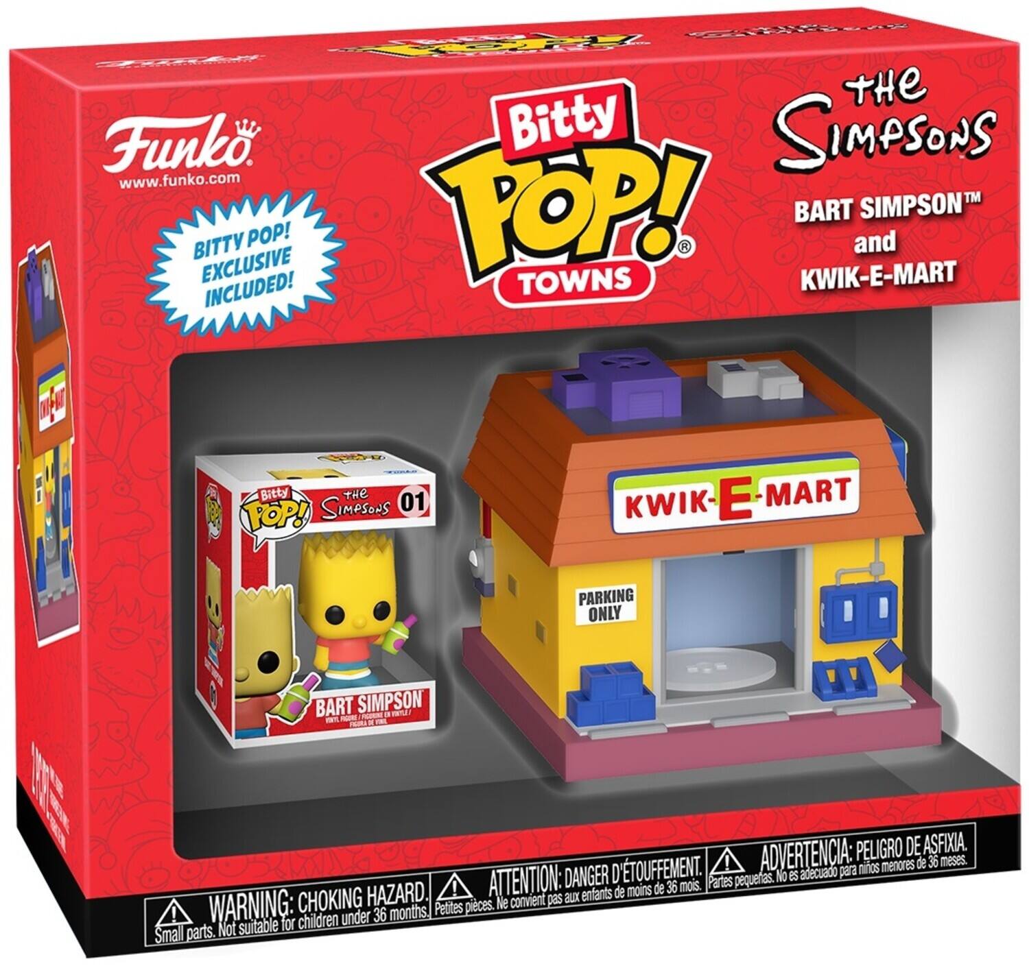 Funko Bitty POP! Town: Simpsons Kwik E Mart Collectibles Multicolor ...