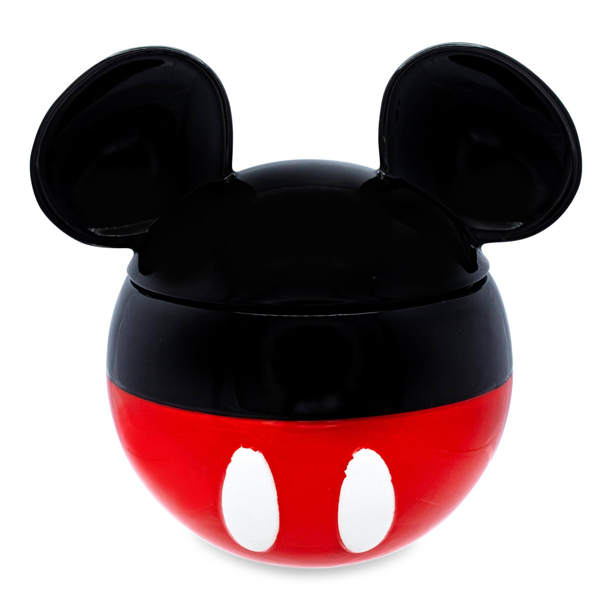 Silver Buffalo Disney Mickey Mouse Ceramic Cookie Jar Container With ...