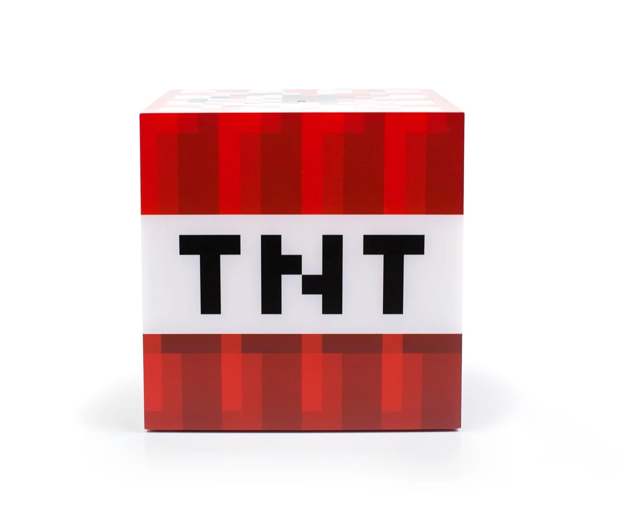 Ukonic Minecraft TNT Block 6 Inch USB LED Cool Night Light Cube Toy for ...