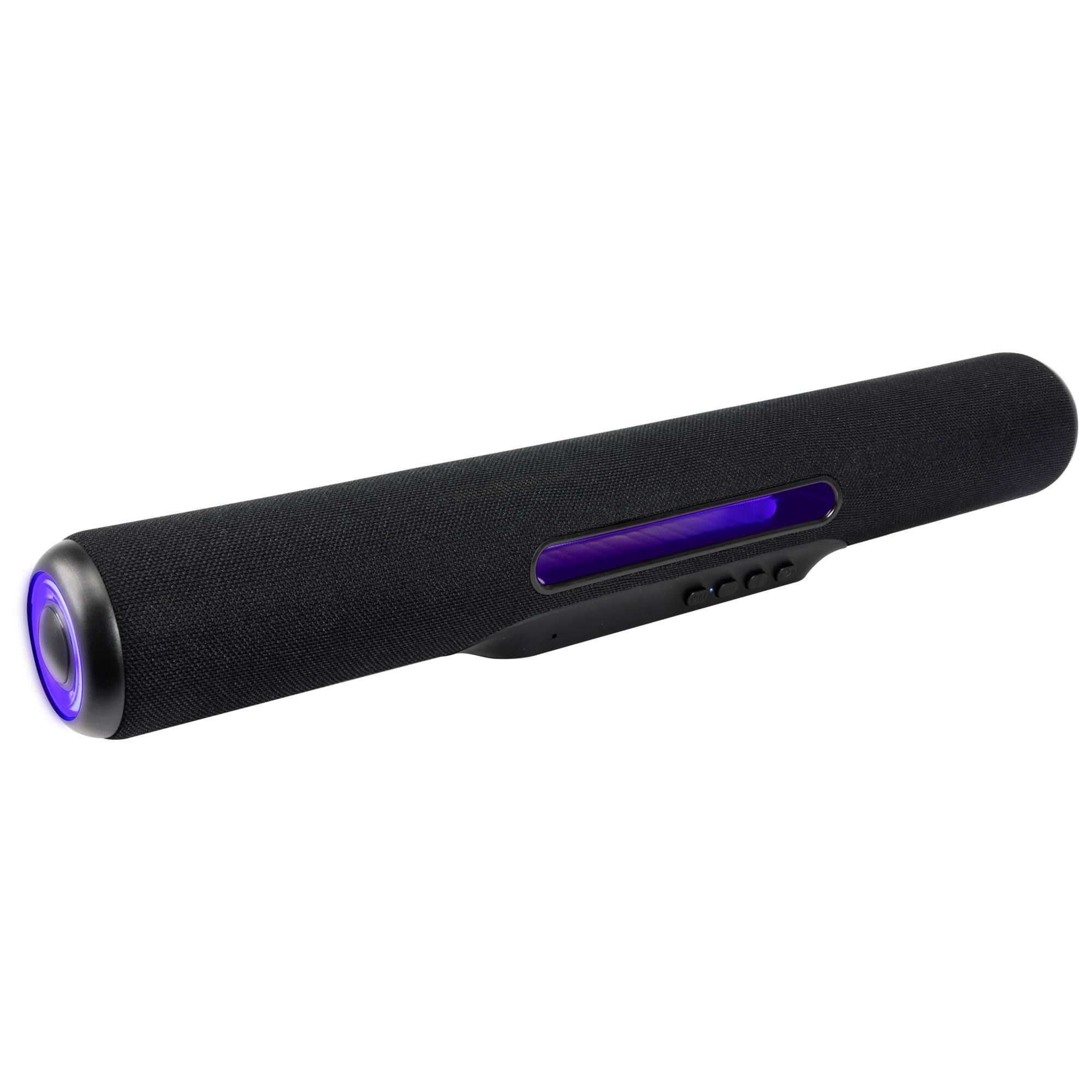 iLive 18 inch Portable Wireless Multimedia Soundbar Speaker with LED ...