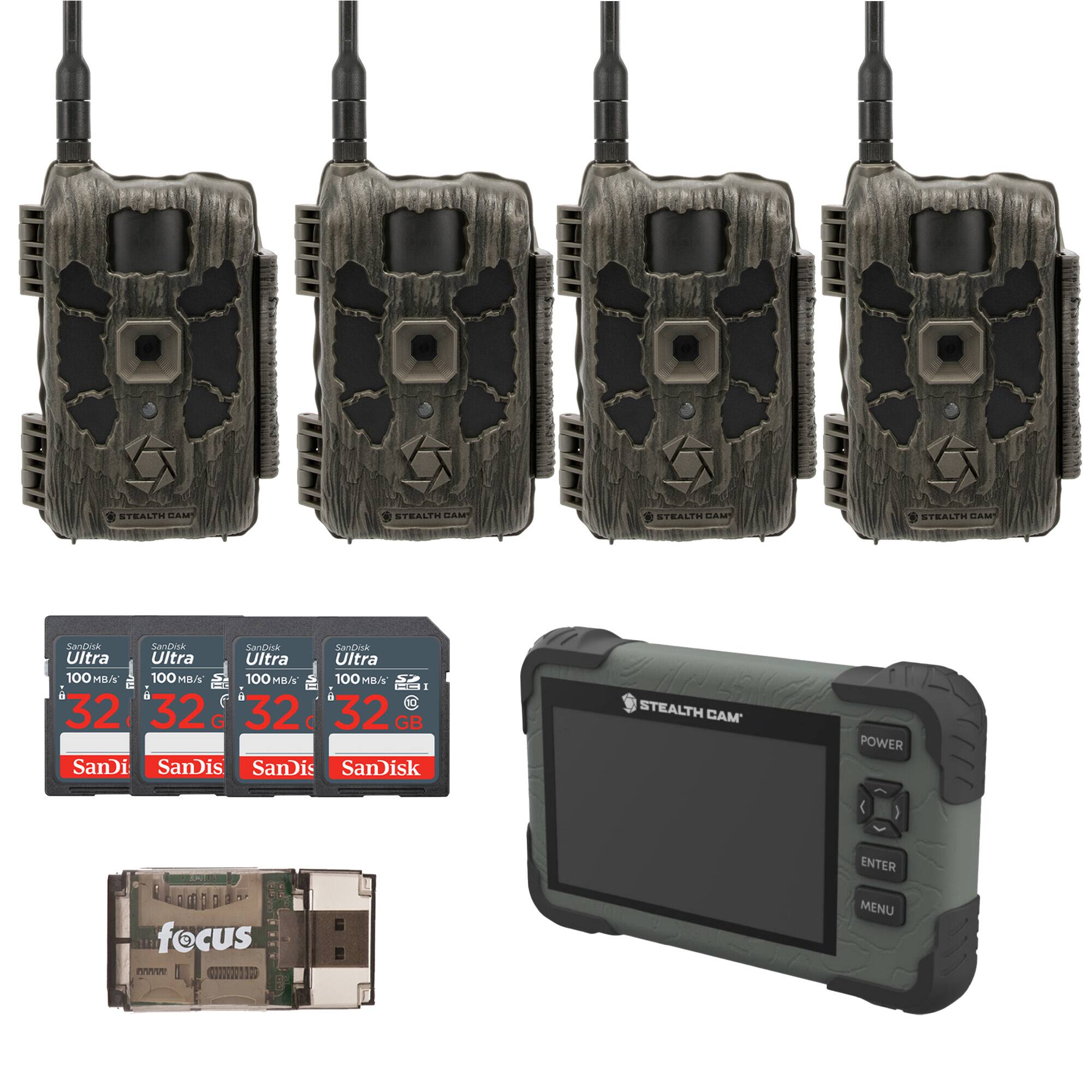 Stealth Cam 40MP Deceptor Max Cellular Trail Camera with Card Viewer ...