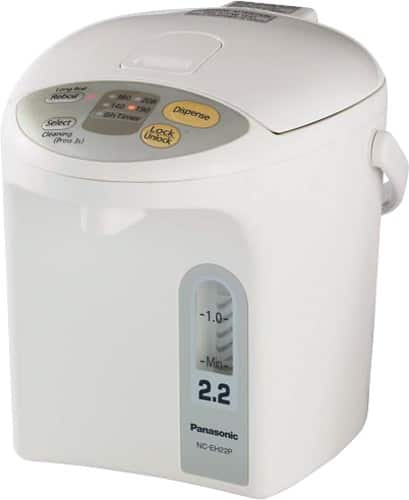 Best Buy: Panasonic 2.3-Quart Electric Thermal Pot White NC-EH22PC