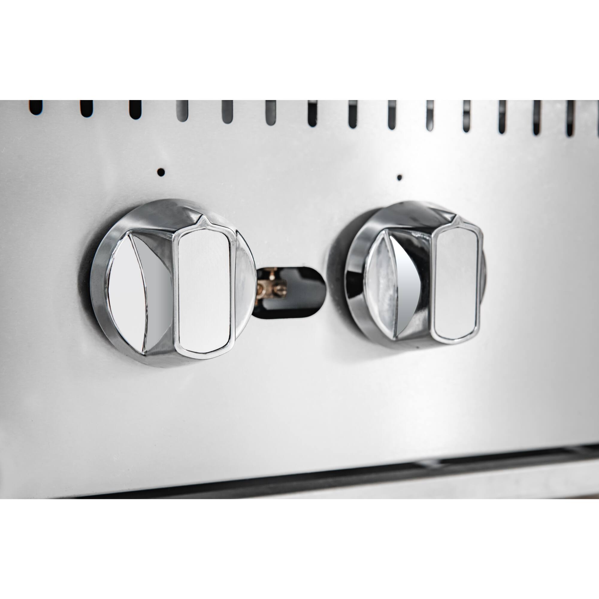 Koolmore 24 in. Commercial Four Burner Step Up Range, 104000 BTU in ...