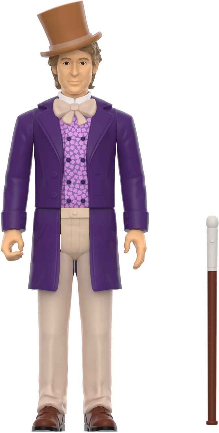 Super7 Willy Wonka & the Chocolate Factory Willy Wonka ReAction Figure Wv1 Multicolor ...