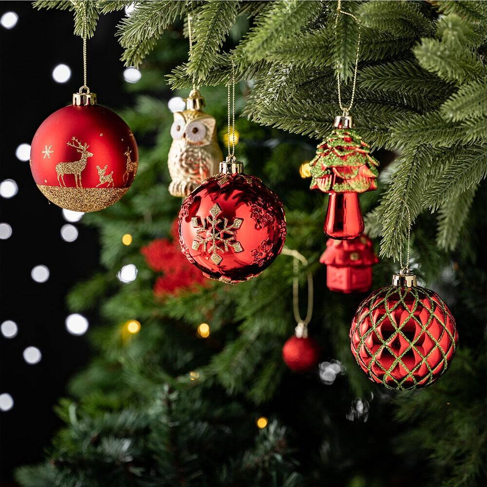 OrnamentallyYou Super Large Enchanted Christmas Forest Ornament Bundle ...