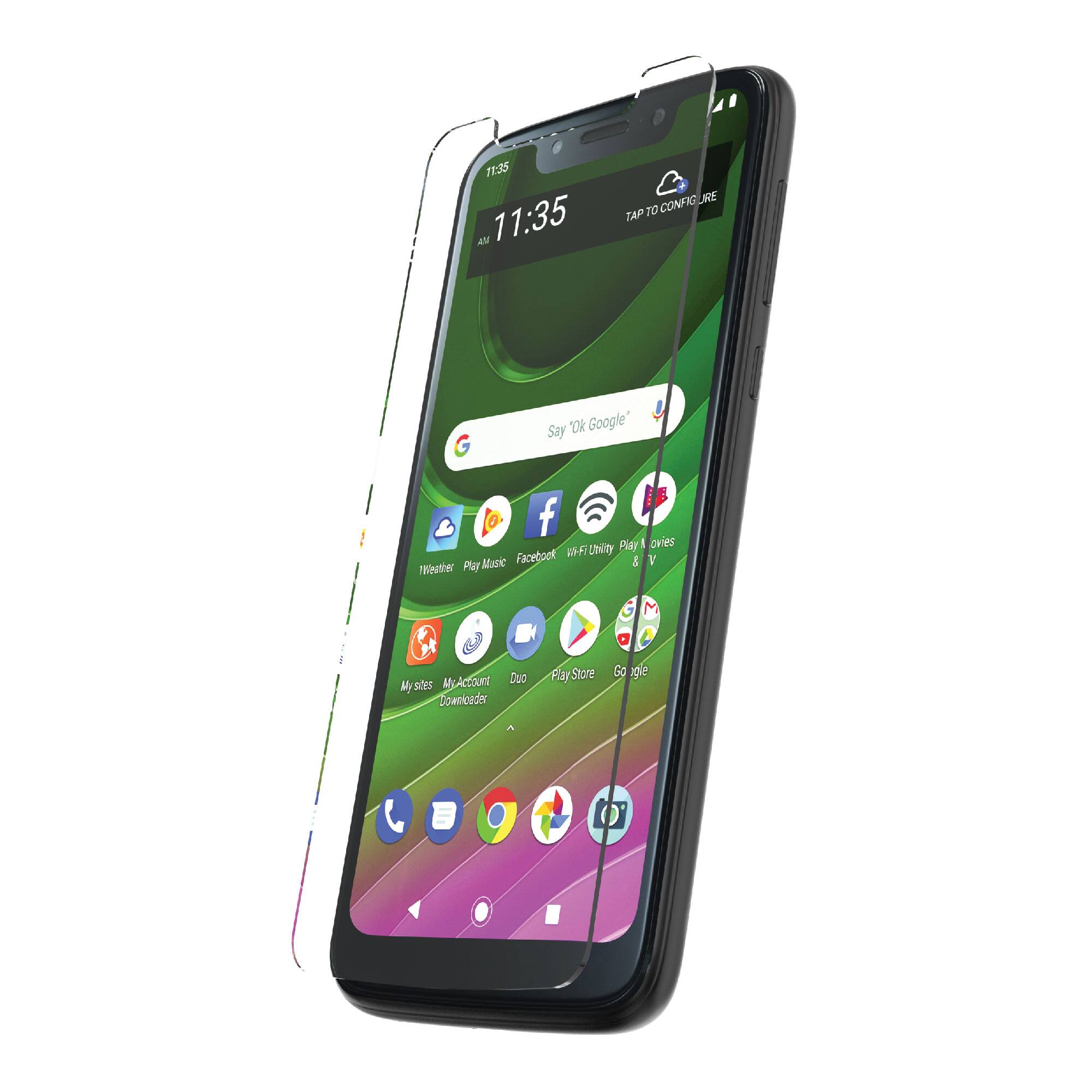 Best Buy: DuraGlass Screen Protector for Moto g7 Optimo and Moto g7 ...