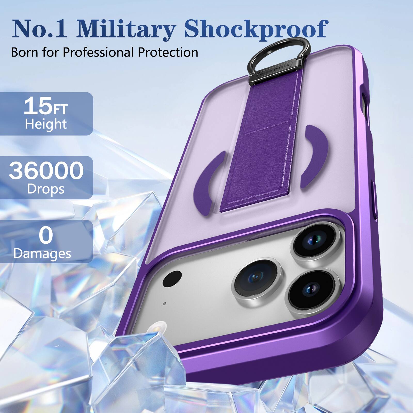 Dteck Magnetic Case for Apple iPhone 17 Pro Max,Shockproof Cover with ...