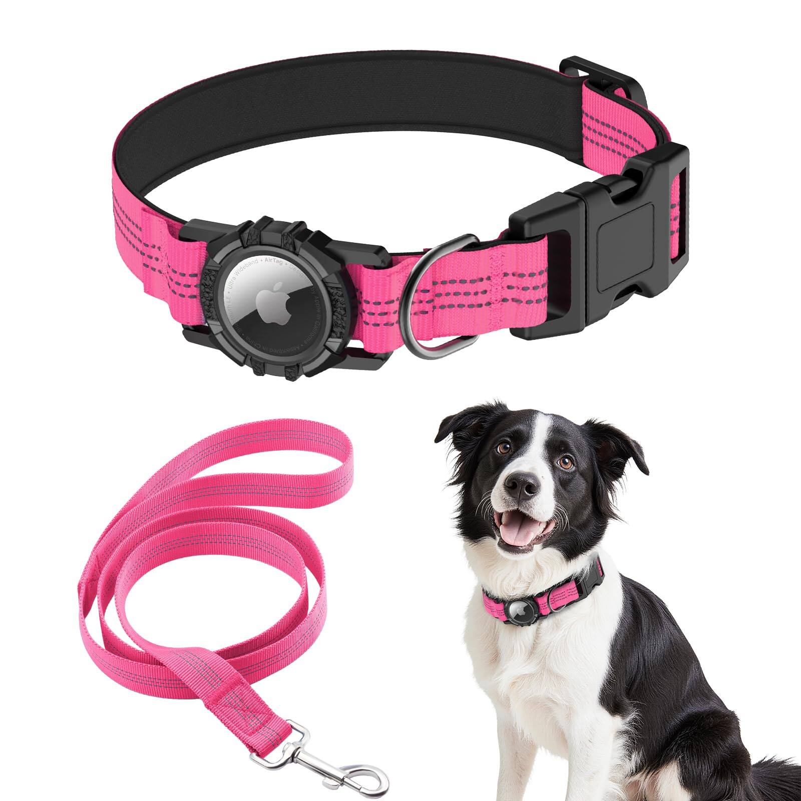 Leash Valley Refurbished Excellent Airtag Dog Collar Ip68 Waterproof ...