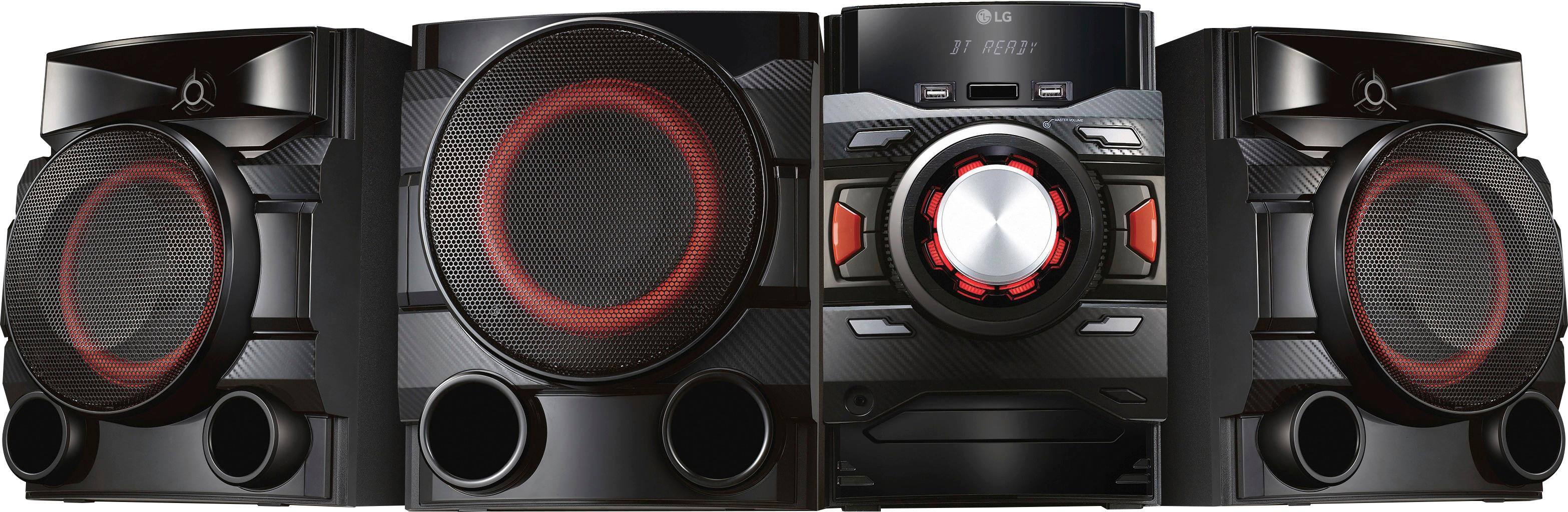 LG 700W Mini Shelf System Black CM4550 - Open Box - Best Buy