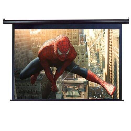 Best Buy: Elite Screens VMAX2 Electric Projection Screen White/Black ...