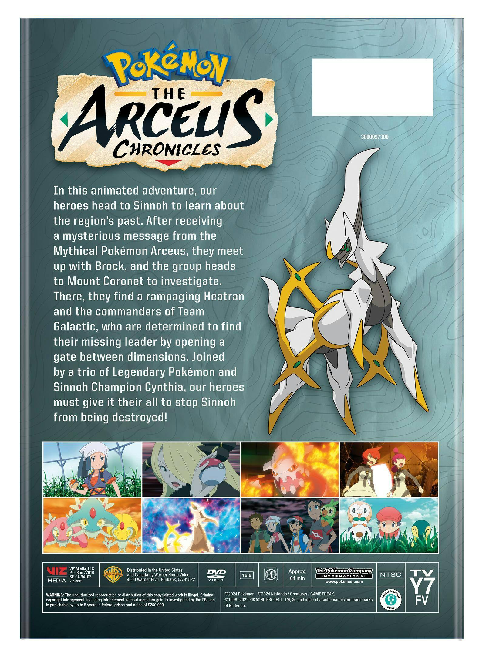 Pokémon: The Arceus Chronicles [DVD] [Standard] - Best Buy