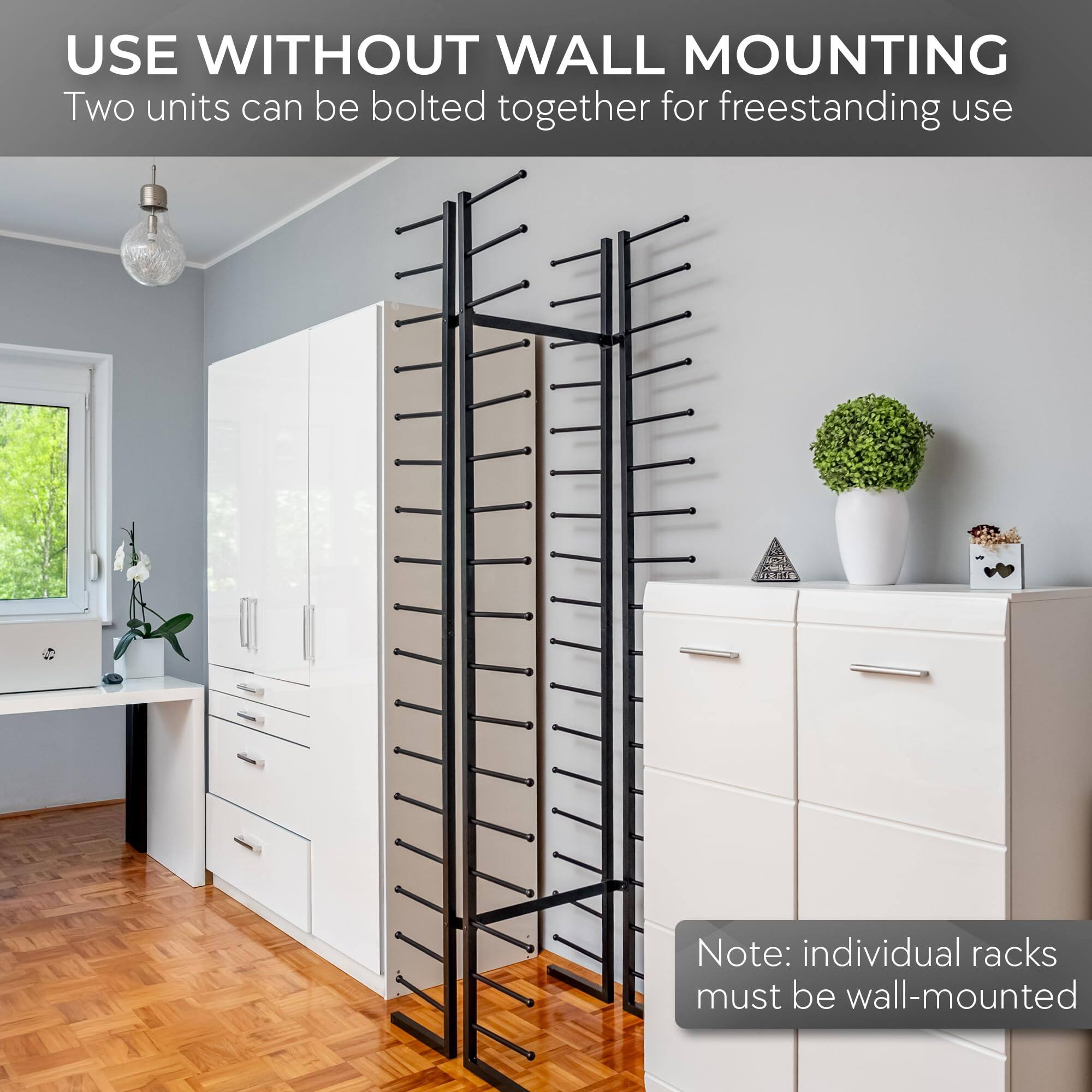 Dapper Styles Wall Mount Blueprint Holder Storage Organizer 34 Slot ...