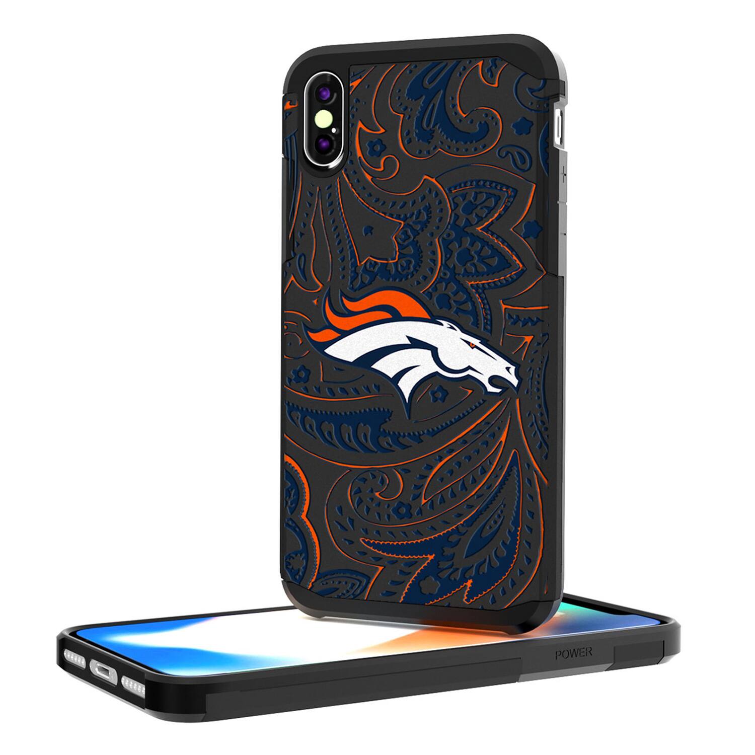 Keyscaper NFL Denver Broncos iPhone Rugged Paisley Design Case 12 Pro ...