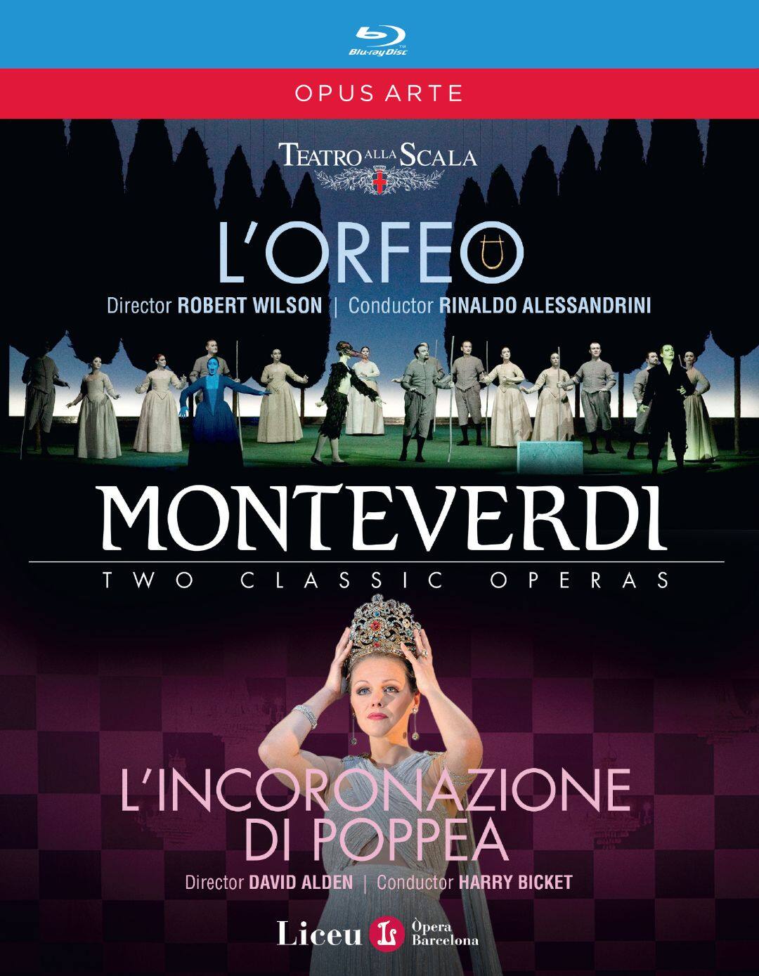 Best Buy: Monteverdi: 2 Classic Operas L'Orfeo; L'Incoronazione di ...