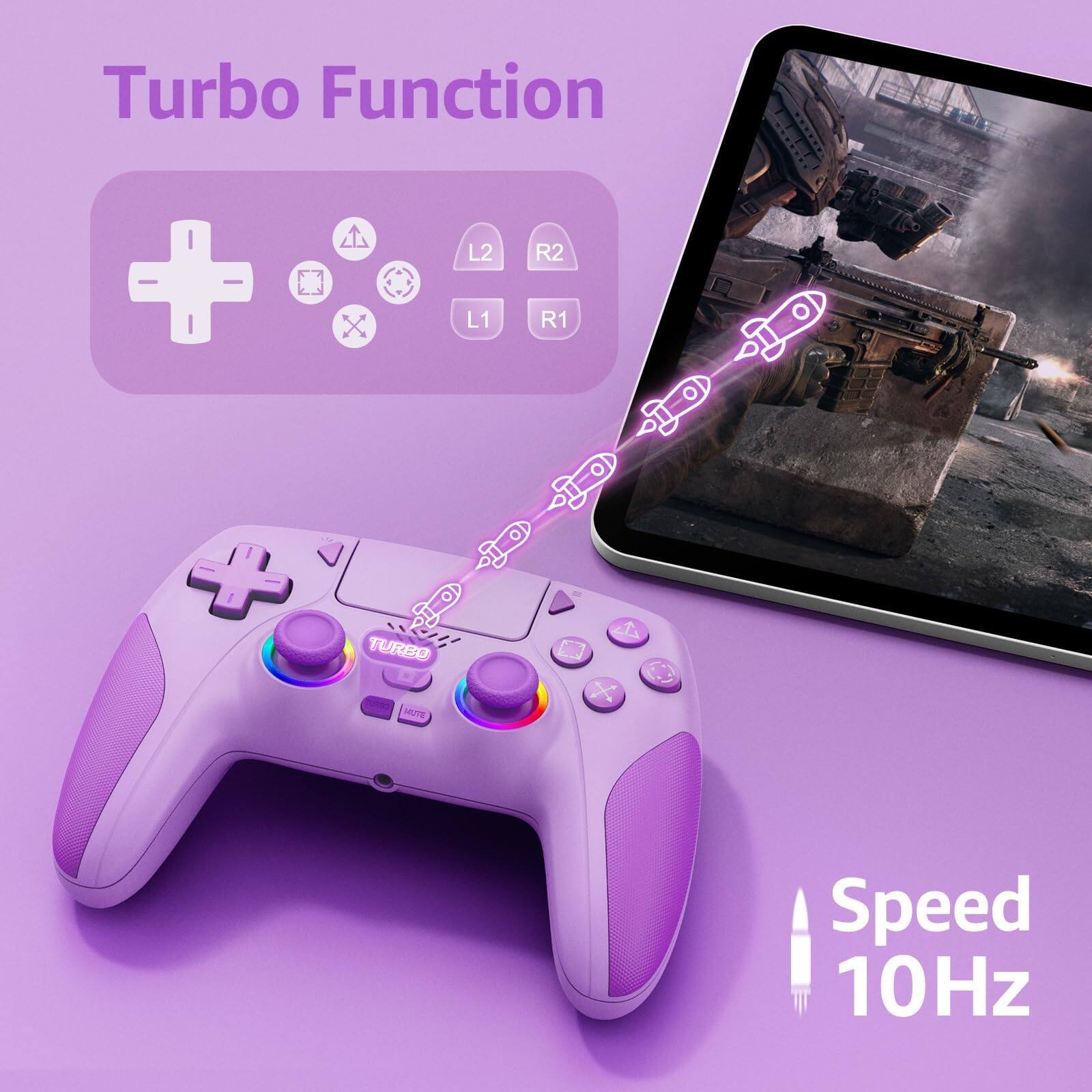 Dazzling Pops controller for ps pc hall effect with paddles dual ...