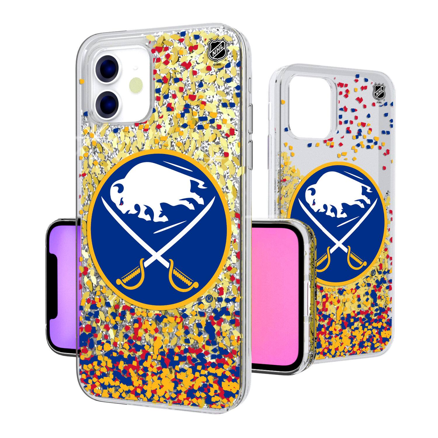 Keyscaper NHL Buffalo Sabres iPhone Confetti Glitter Case 13 Pro Max ...