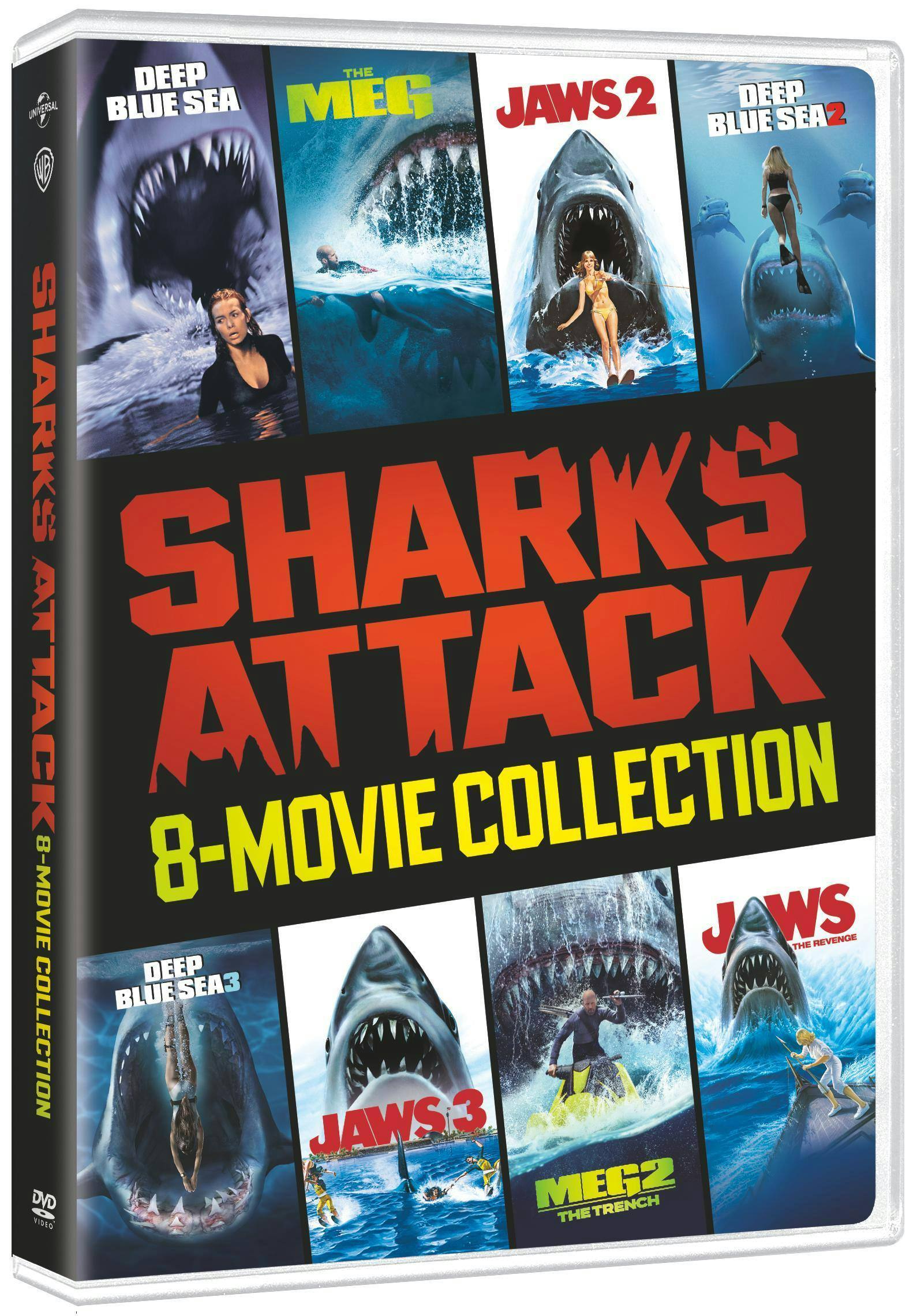 Sharks Attack 8 Film Collection [DVD] [Standard] - Best Buy