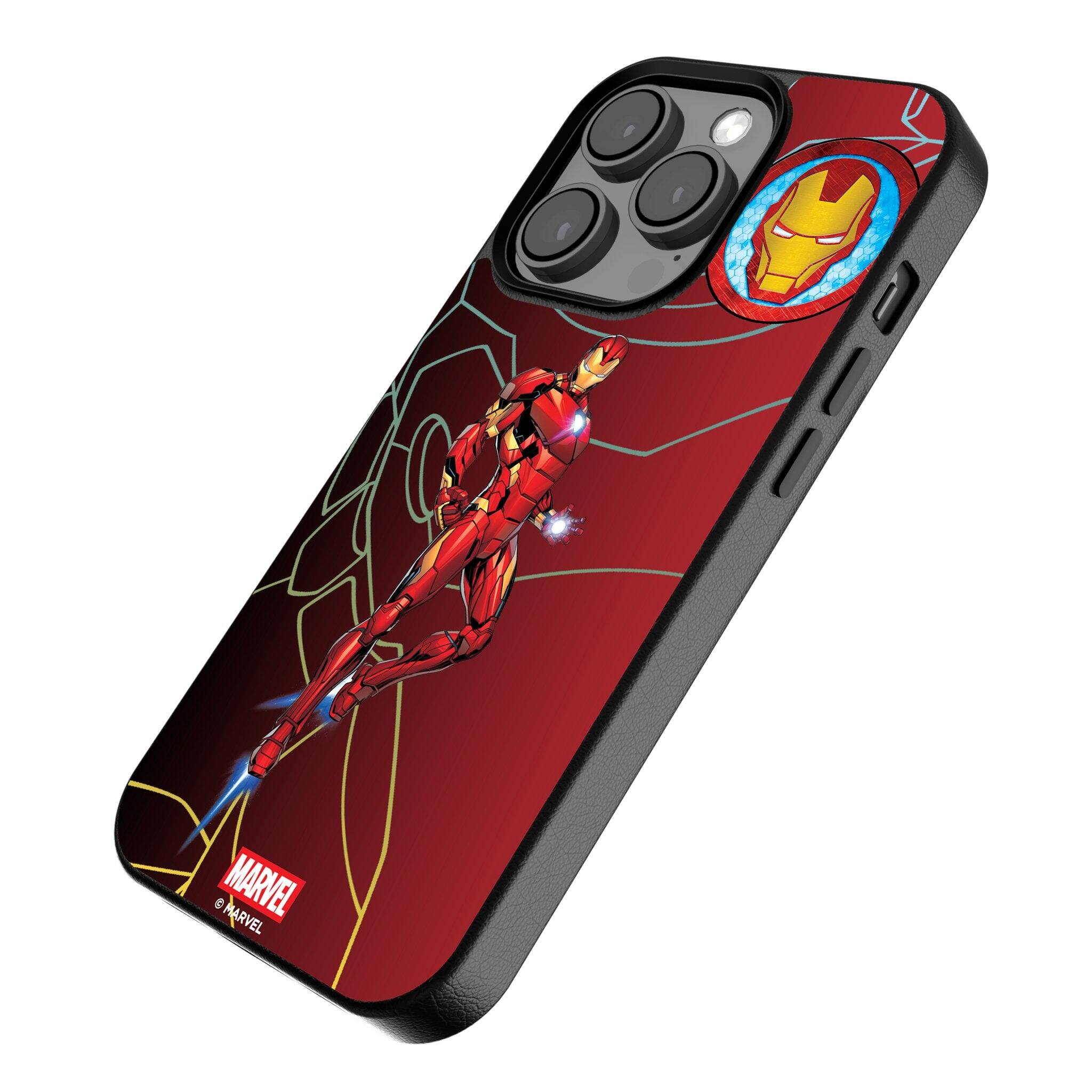 Keyscaper Marvel MechLine MagSafe Compatible Phone Case Apple iPhone 15 ...